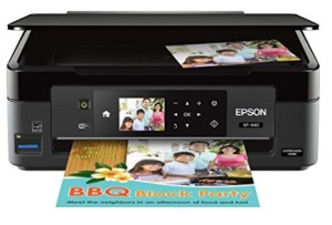 Epson Expression Home XP-440 Wireless Color Photo Printer with Scanner ...