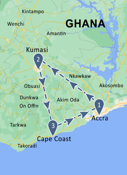 4 Day, 3 Night Cultural Highlights Tour of Ghana (Accra, Kumasi, Cape ...
