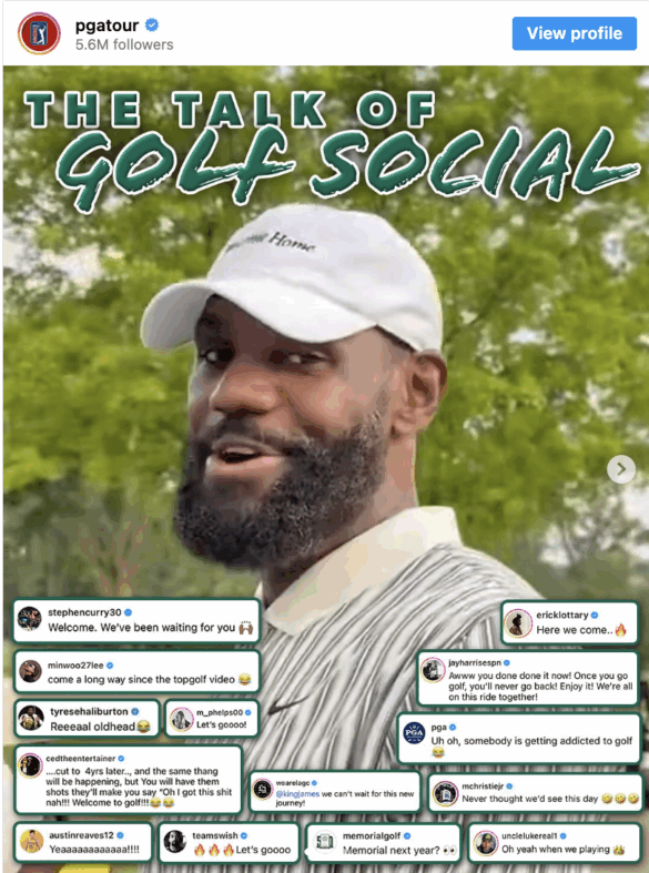 LeBron James Takes His Talents to the Golf Course – African American ...